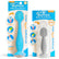 Bumco 2-Pack Full-Size & Mini Baby Bum Brush Bundle (Blue/Gray)
